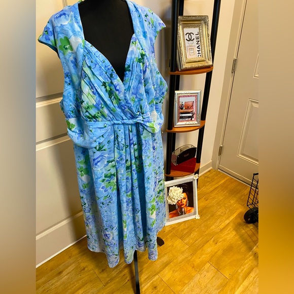 Fashion Bug | Dresses | Vintage Fashion Bug Wrap Top Dress Sleeveless ...